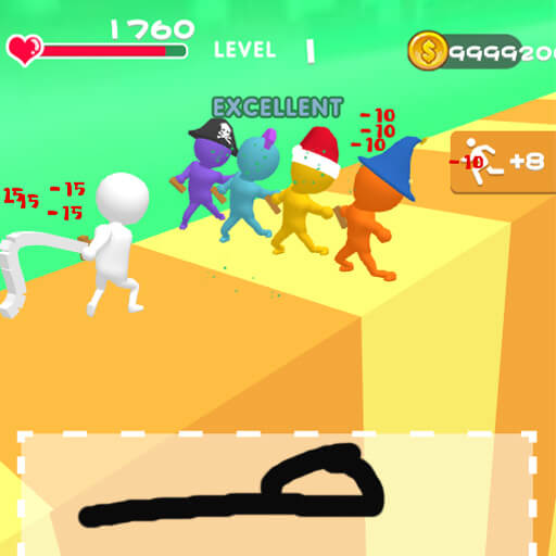Draw Fight Wave | Feel free to play online games！